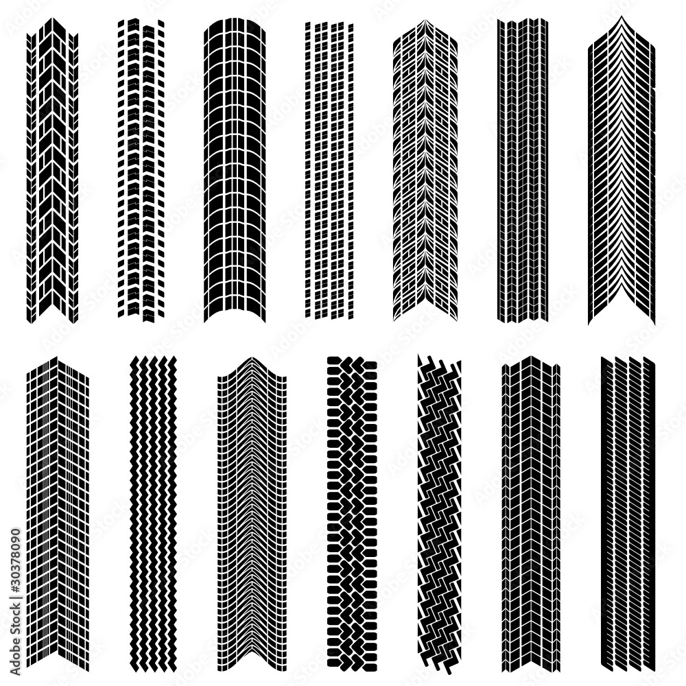 Stock-Vektorgrafik „reifenprofile v1 V“ | Adobe Stock