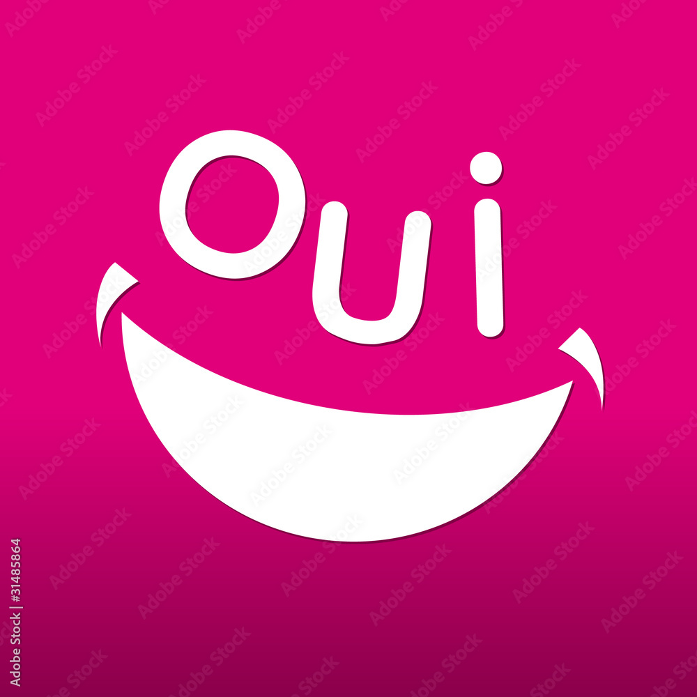 oui, symbole, pictogramme, icône Stock Vector | Adobe Stock