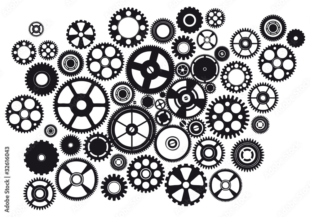 ingranaggi Stock Vector | Adobe Stock