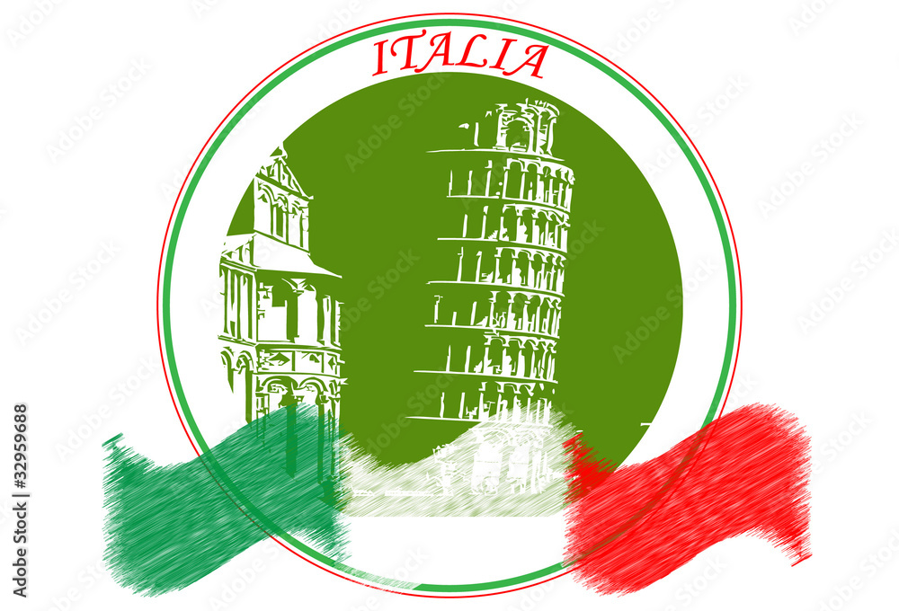 Logotipo de Italia Stock Vector | Adobe Stock