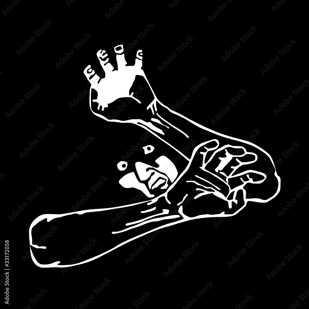 fear symbol vector illustration Stock Vector | Adobe Stock