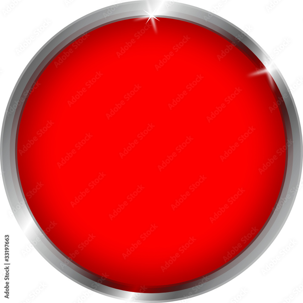 button rot matt blanko Stock Vector | Adobe Stock