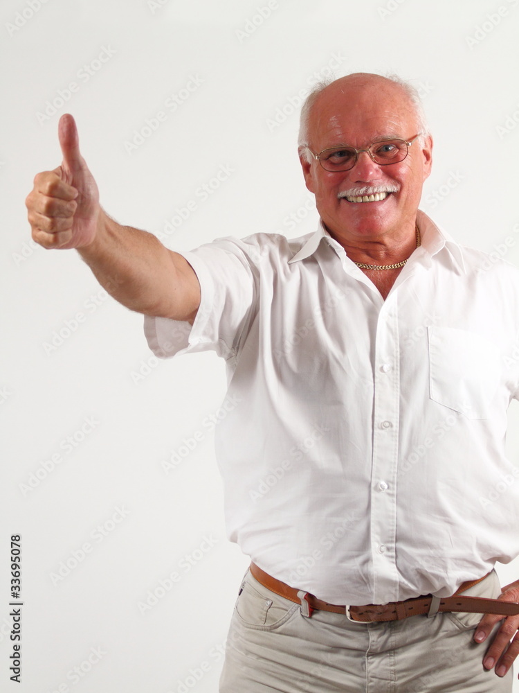 ...Daumen hoch! Stock Photo | Adobe Stock