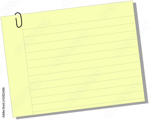 Zettel Stock-Vektorgrafik | Adobe Stock