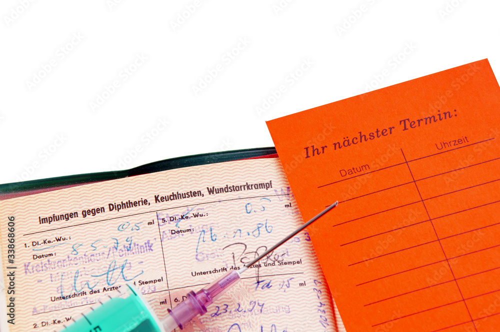 Impfausweis / Impfpass Stock Photo | Adobe Stock