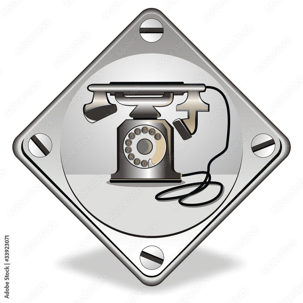 Logo_telefono Stock Vector | Adobe Stock