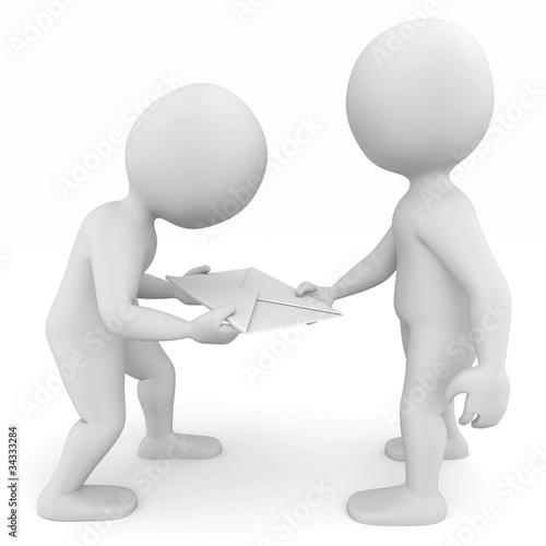 Entrega de carta Stock Illustration | Adobe Stock