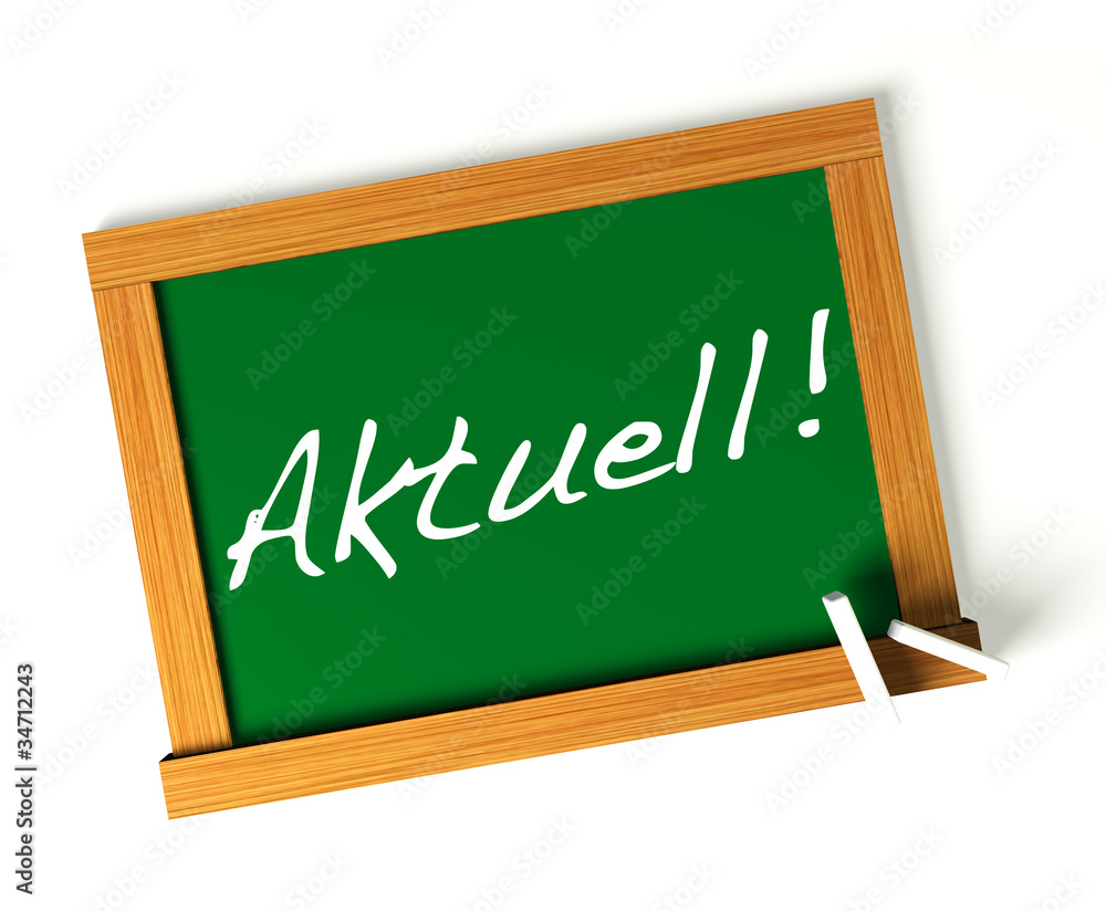 Stock-Illustration „Aktuell! Button, Icon“ | Adobe Stock