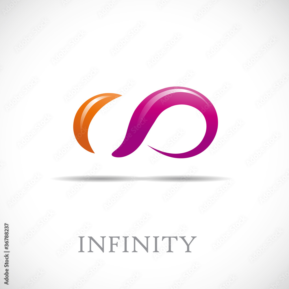 Logo infinity # Vector Stock Vector | Adobe Stock