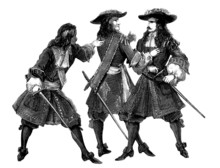 Three Musketeers Free Stock Photo - Public Domain Pictures