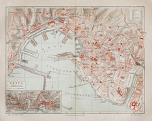 Geneva Map 1841 Free Stock Photo - Public Domain Pictures