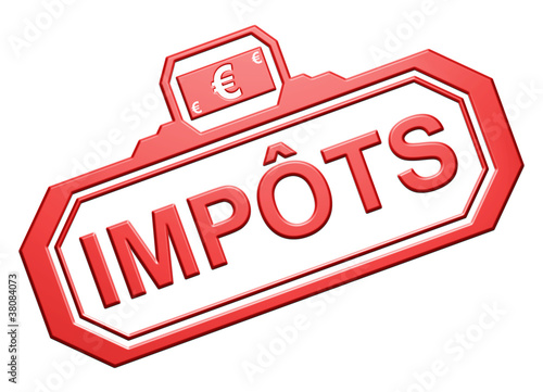 Tampon "Impôts" Illustration Stock | Adobe Stock