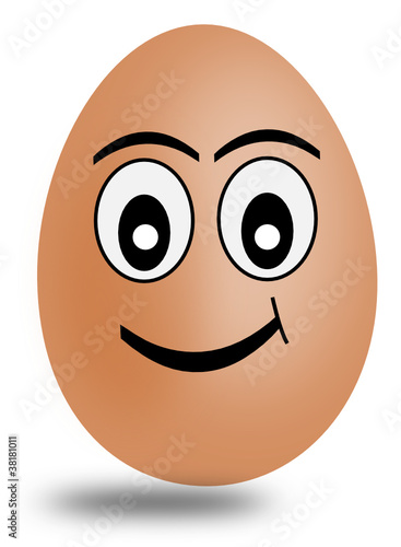 Braunes Ei Comic – kaufen Sie diese Vektorgrafik und finden Sie ähnliche Vektorgrafiken auf ...