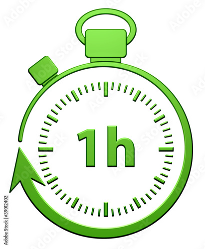 1H Chrono - Acheter cette illustration libre de droit et découvrir des ...