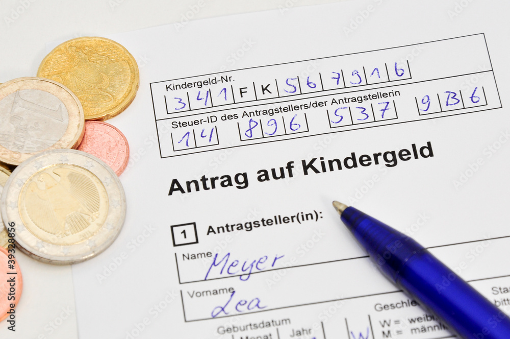 Stock-Foto „Antrag auf Kindergeld“ | Adobe Stock