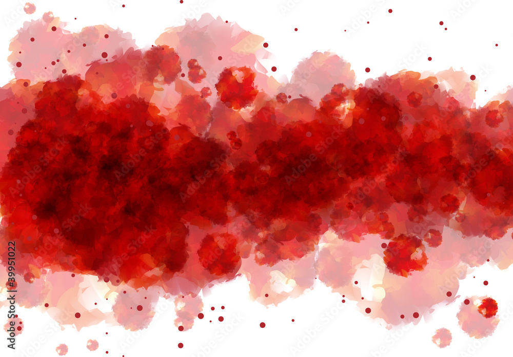 red watercolor background Stock Vector | Adobe Stock