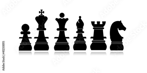 Pions d'échecs - Acheter cette illustration libre de droit et découvrir ...