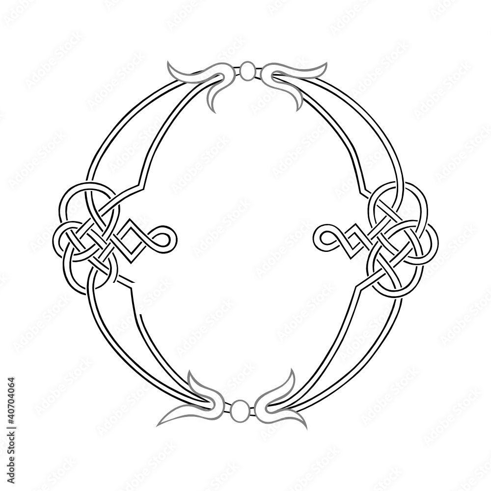 celtic letter o