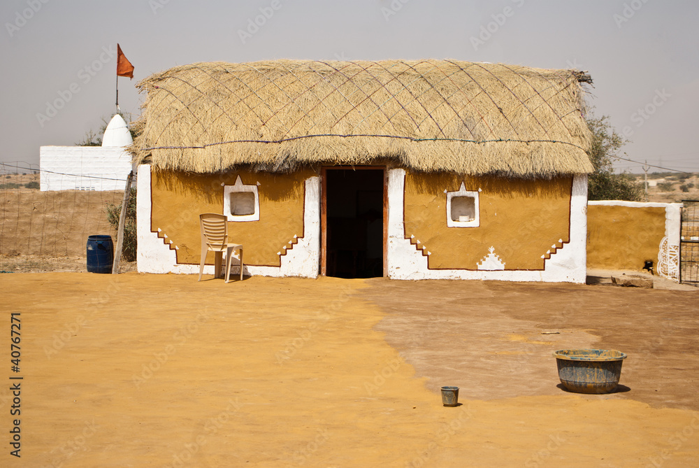 indian villlage house Stock Photo | Adobe Stock