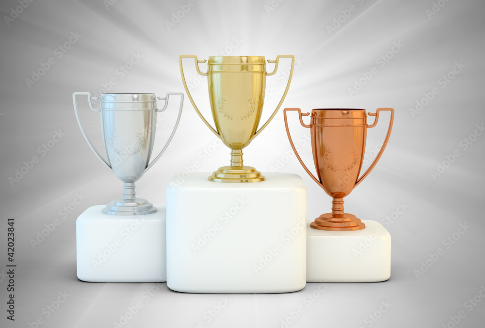 Sports podium Stock Illustration | Adobe Stock