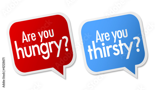 Are You Hungry And Thirsty Labels Stock Vector Adobe Stock are-you-hungry-and-thirsty-labels-stock-vector-adobe-stock