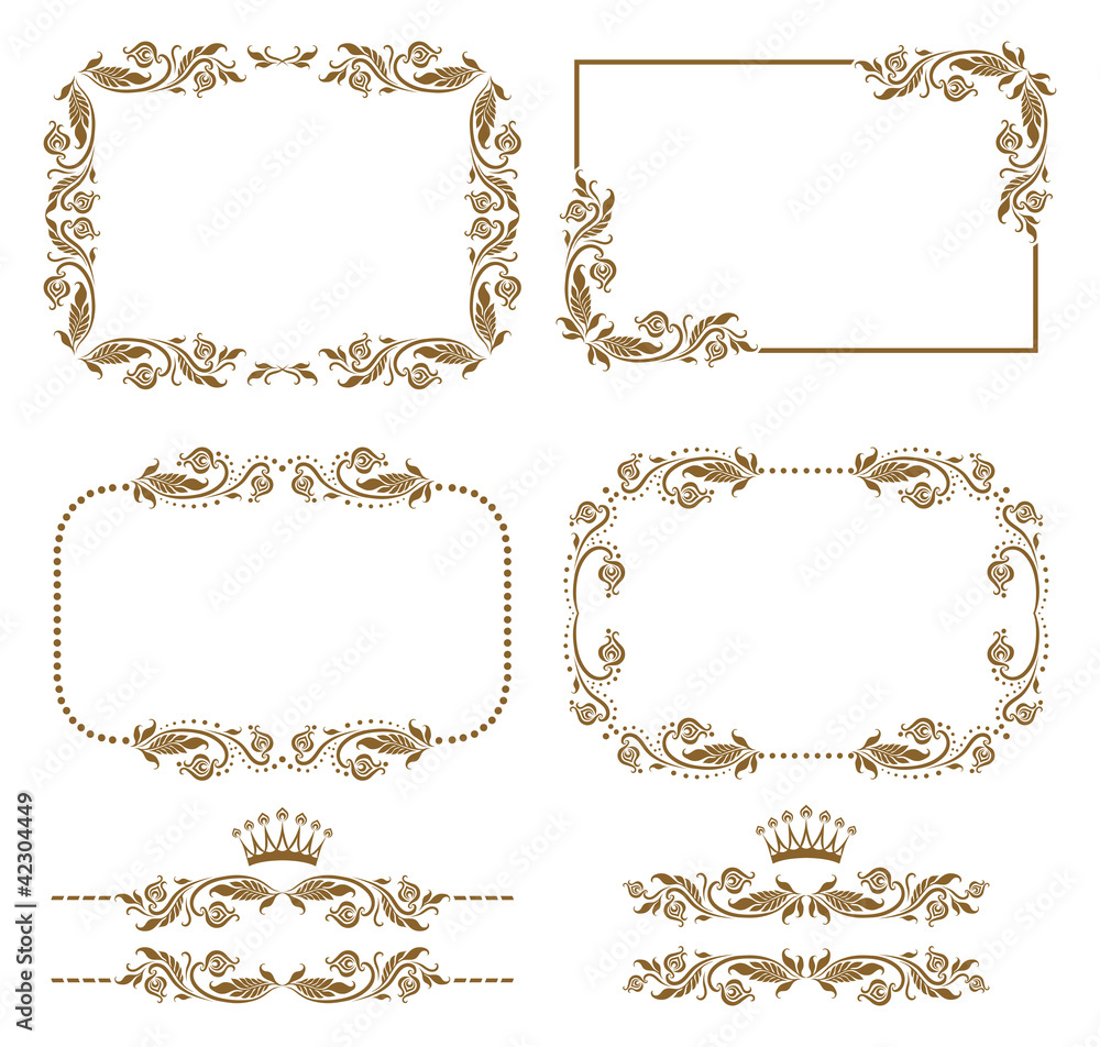 Vektor Stok decorative frame | Adobe Stock