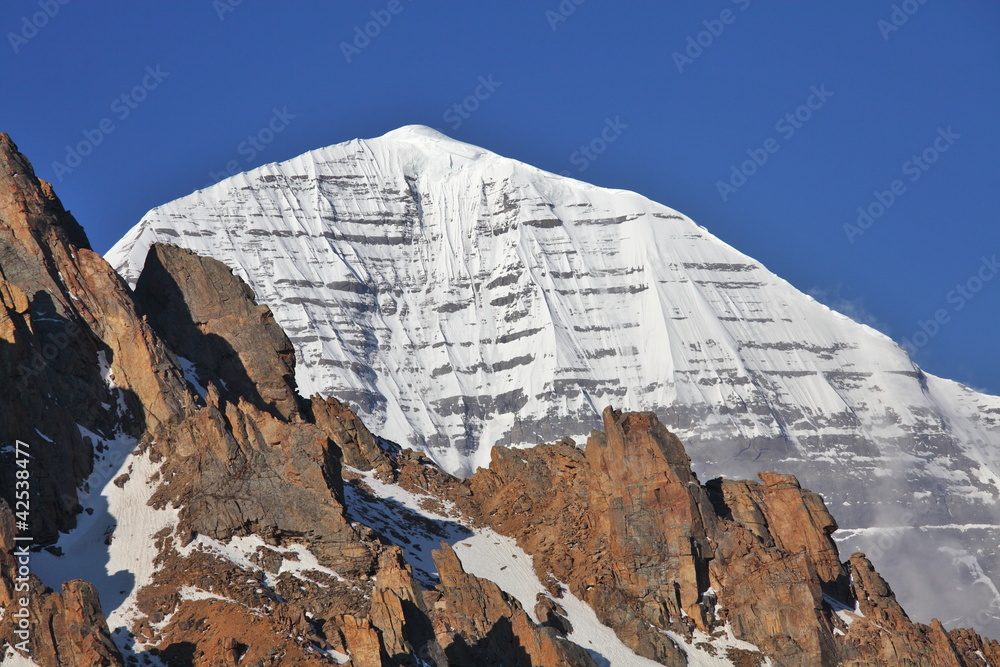 Holy Mount Kailash in Tibet Stock Photo | Adobe Stock