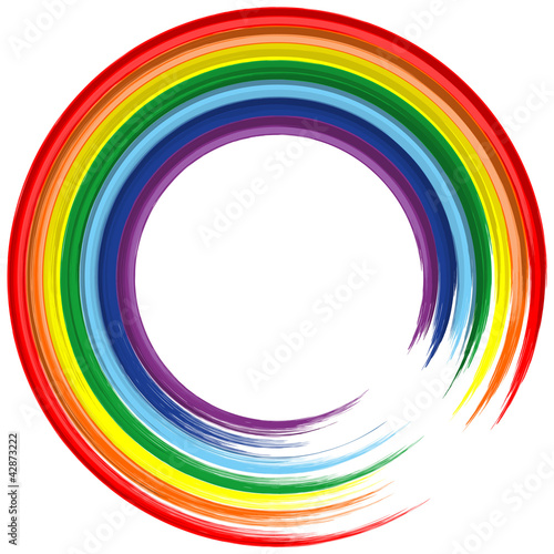 Art rainbow frame abstract vector background 2 Stock Vector | Adobe Stock