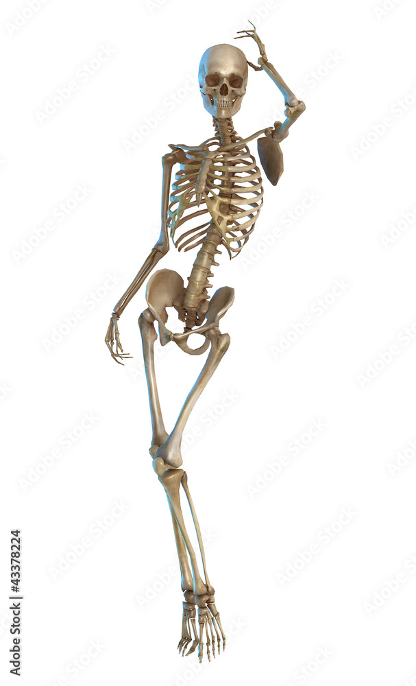 Стоковая иллюстрация «skeleton retro pin up 2» | Adobe Stock