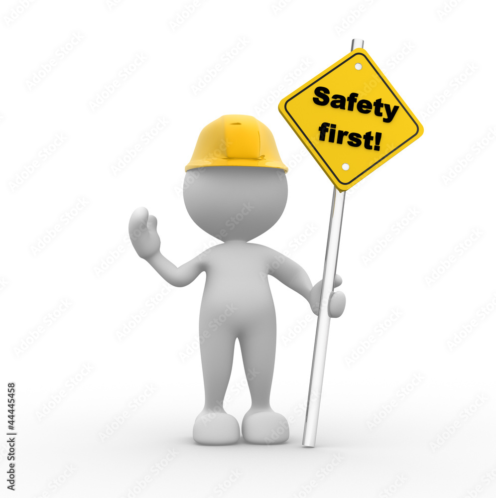 Safety first Stock Illustration | Adobe Stock