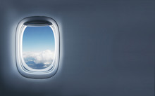 Closed Airplane Window Free Stock Photo - Public Domain Pictures