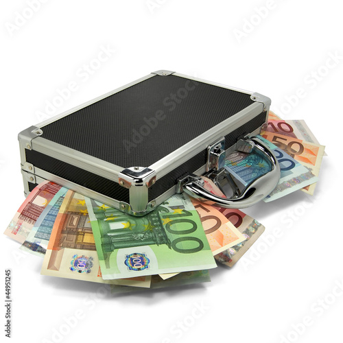 Geldkoffer Stock-Foto | Adobe Stock