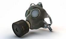 Gas Mask In Shadow Free Stock Photo - Public Domain Pictures