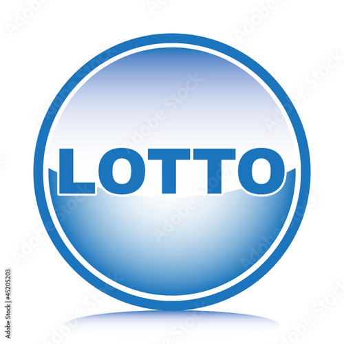 LOTTO ICON Stock Vector | Adobe Stock