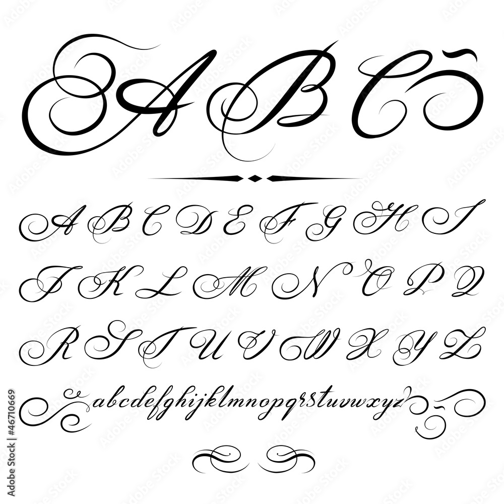 1700s Type Font