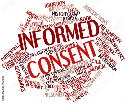 Word cloud for Informed consent - Buy this stock illustration and ...