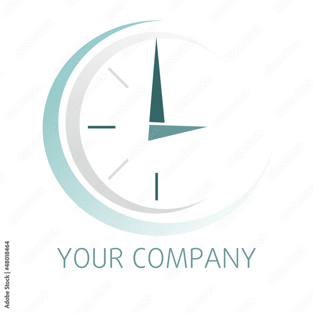 Logo Time Stock Vector Adobe Stock