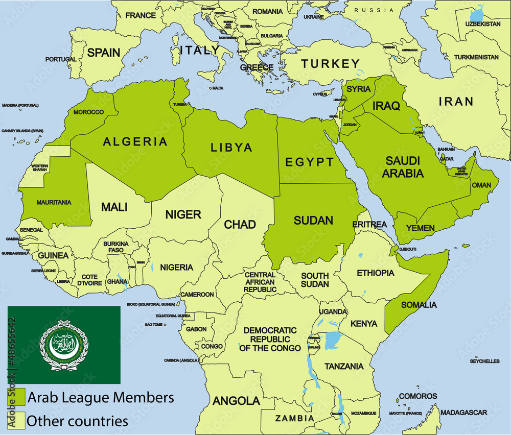 Arab League Members List