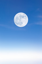 Full Moon In Daylight Free Stock Photo - Public Domain Pictures