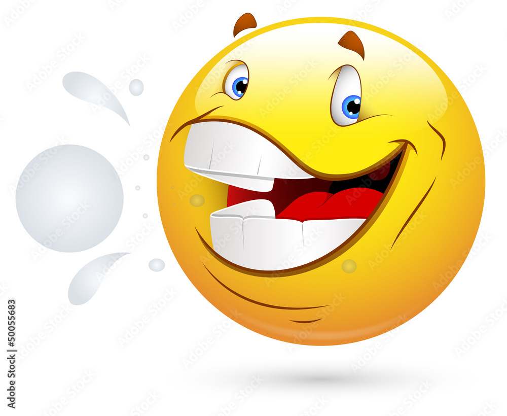 Smiley Vector Illustration - Fresh Mouth - Stock - GamesAgeddon