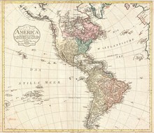 Antique Image: Map Of Early America Free Stock Photo - Public Domain ...