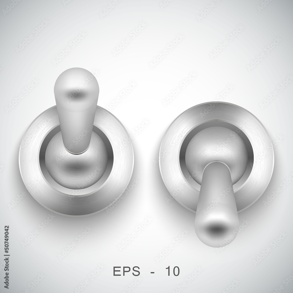 Toggle Switch icon Stock Vector | Adobe Stock