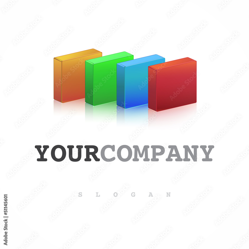 Logo Pixel Stock Vector | Adobe Stock