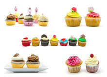 Cupcake Collage Free Stock Photo - Public Domain Pictures