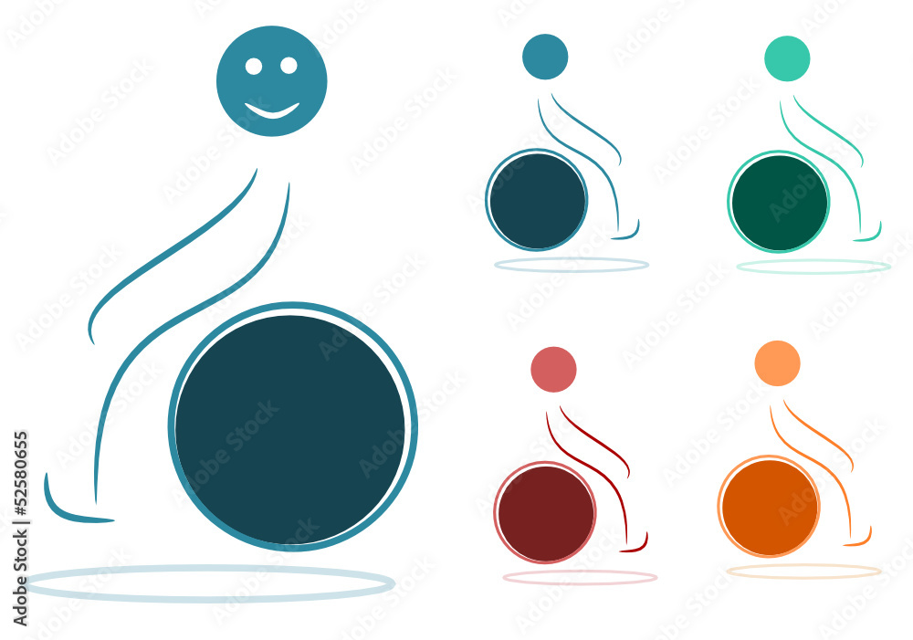 Logo handicape Stock Vector | Adobe Stock