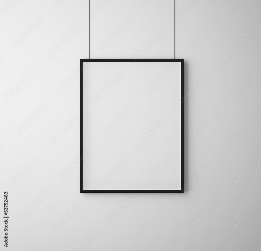 black frame Stock Photo | Adobe Stock