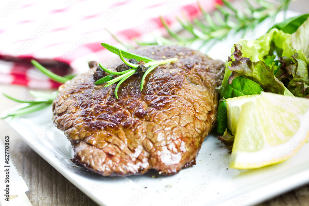 Rindersteak Stock Photo | Adobe Stock