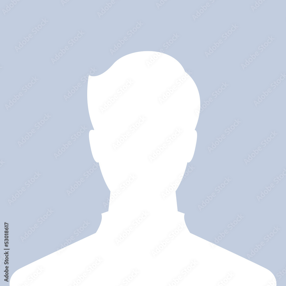male profile picture Stock Vector | Adobe Stock