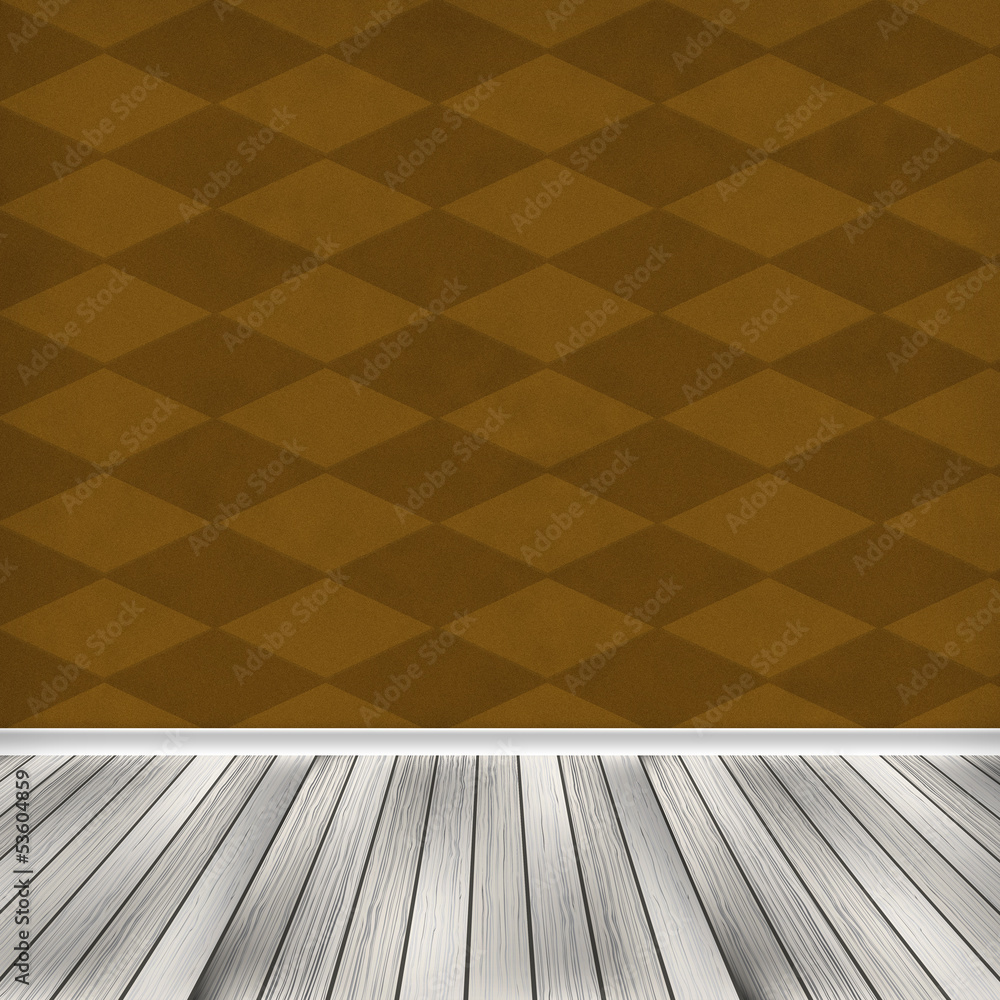 Empty room, interior with wallpaper. High resolution texture bac Stock ...