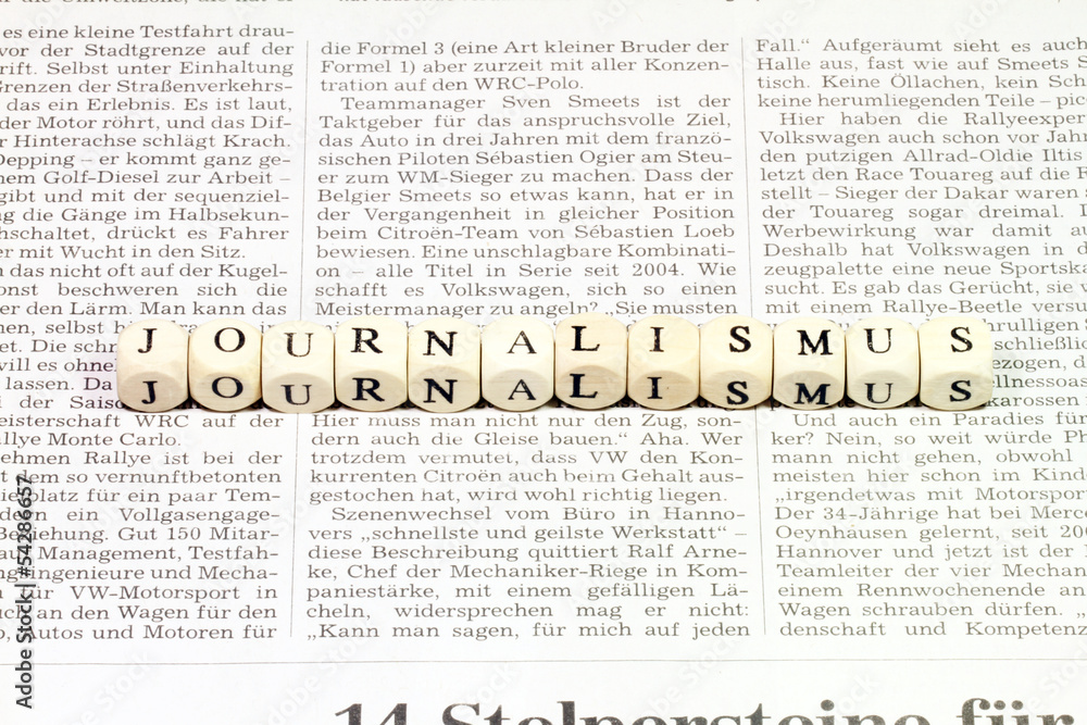 Stock-Foto „Journalismus“ | Adobe Stock